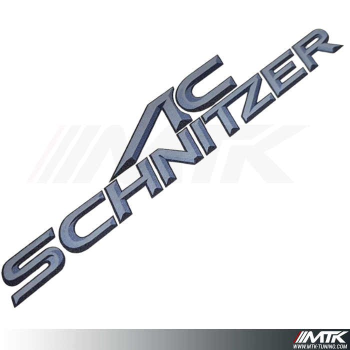 Autocollant sticker AC SCHNITZER silver officiel