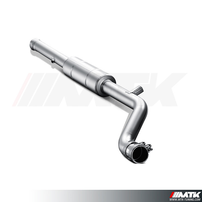 Ligne d'échappement Akrapovic evolution Clio 3 RS phase 2