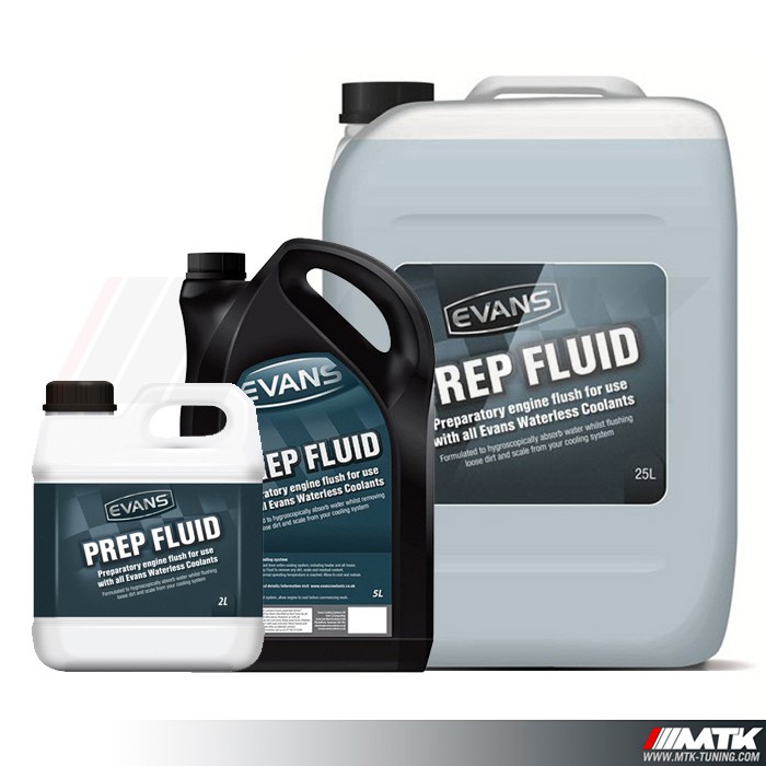 Liquide de préparation EVANS Prep Fluid - 2 - 5 et 25 litres