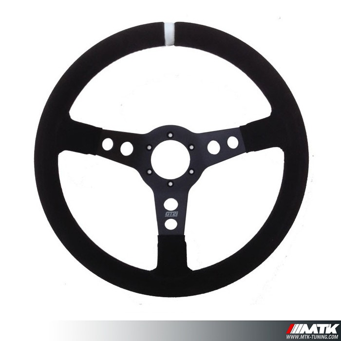 Volant tulipé GT2i en peau retournée 350 mm Rallye circuit drift