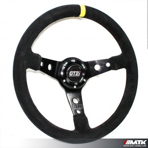 Volant tulipé GT2i en peau retournée Rallye circuit drift