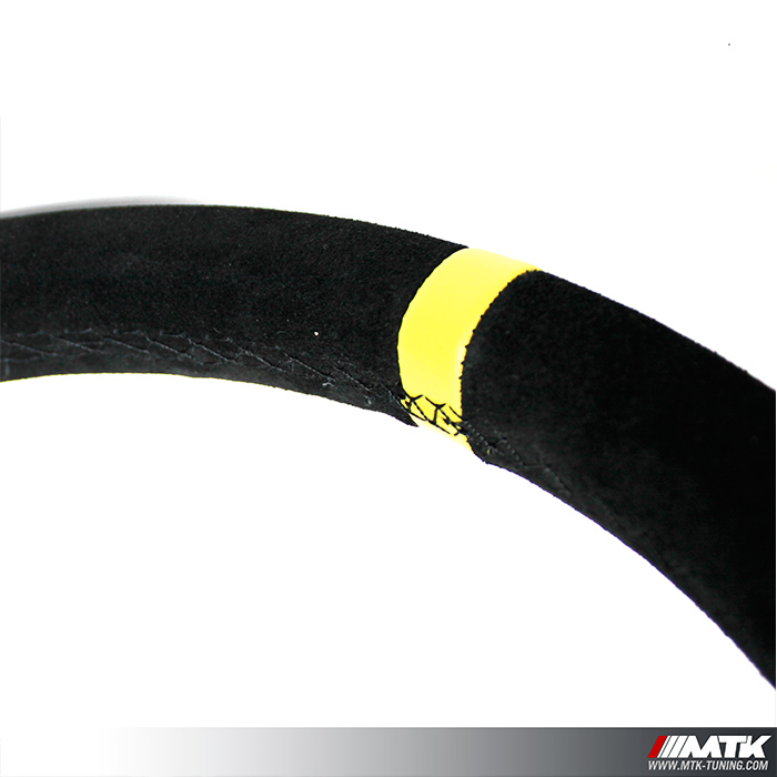 Volant tulipé GT2i en peau retournée Rallye circuit drift