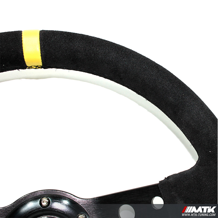 Volant tulipé GT2i en peau retournée Rallye circuit drift