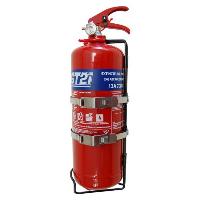 Extincteur pour voiture, extincteur à Poudre 2kg GT2i - FIA
