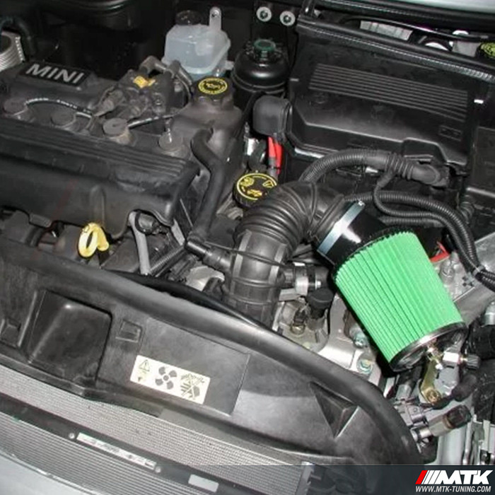 Kit d'admission direct Green P500 Mini One/ Cooper R50