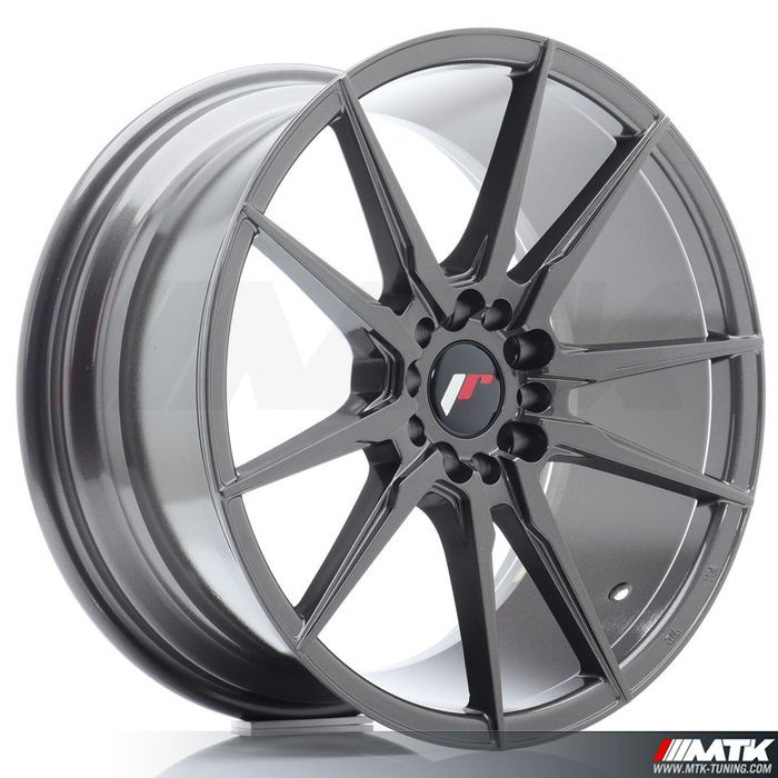 Jante aluminium Japan Racing JR21 18x8,5 ET40 Hyper Gray