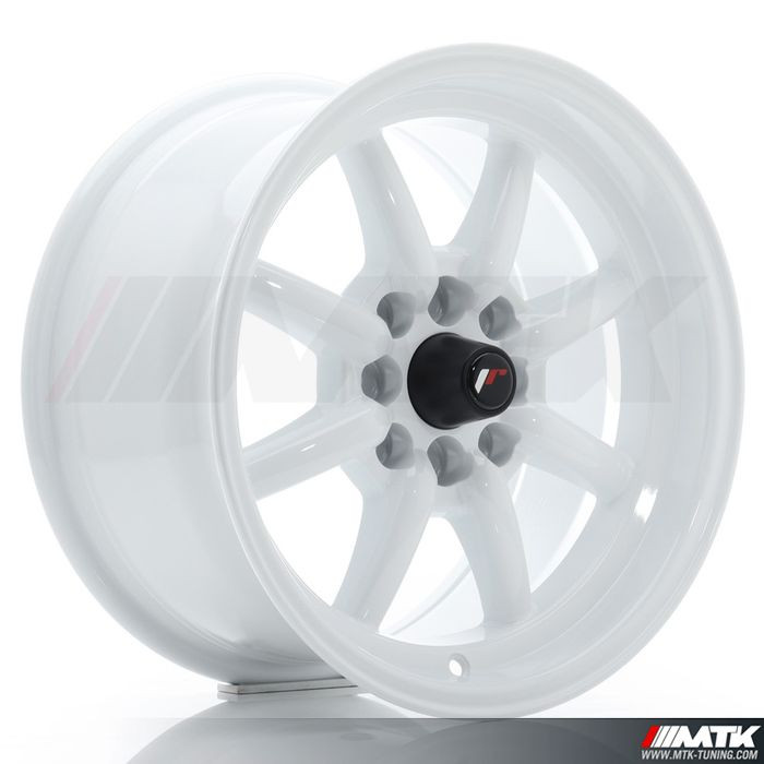 Jante aluminium Japan Racing JR19 15x8 ET20 Blanc