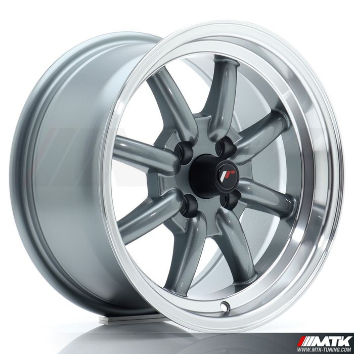 Jante aluminium Japan Racing JR19 15x8 ET20 Gun metal