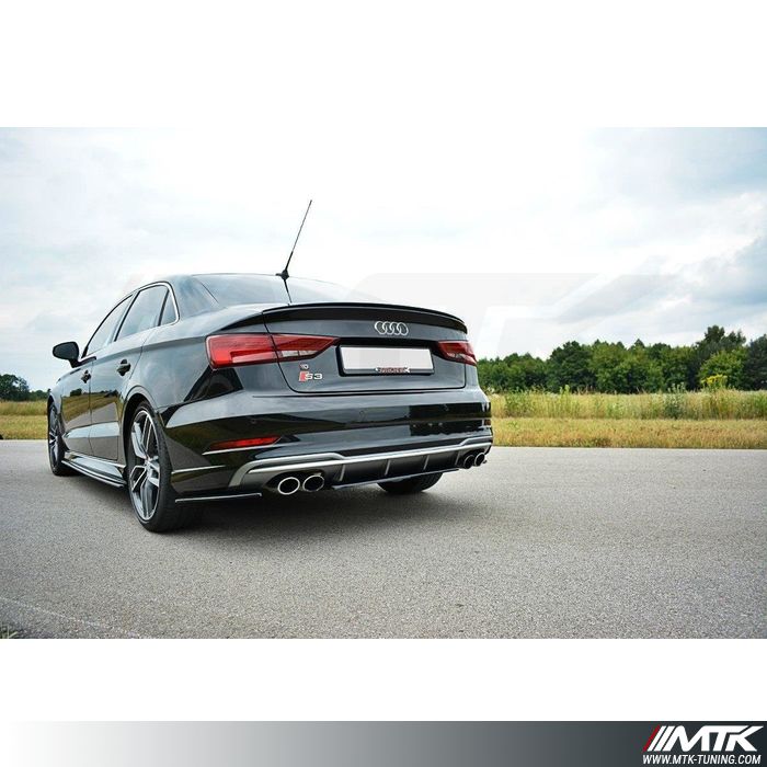 Diffuseur arrière Maxton pour Audi Audi S3 8V Sedan Phase 2