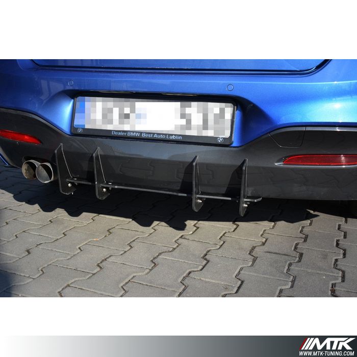 Diffuseur arrière Maxton pour BMW F20 F21 Pack M Phase 2 2015>2019