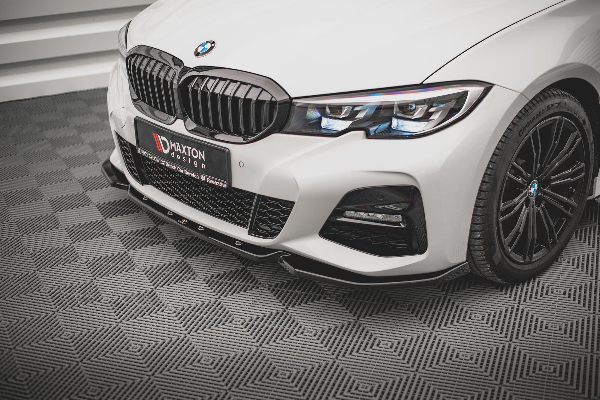 Lame pare choc avant Maxton pour BMW Serie 3 G20 G21