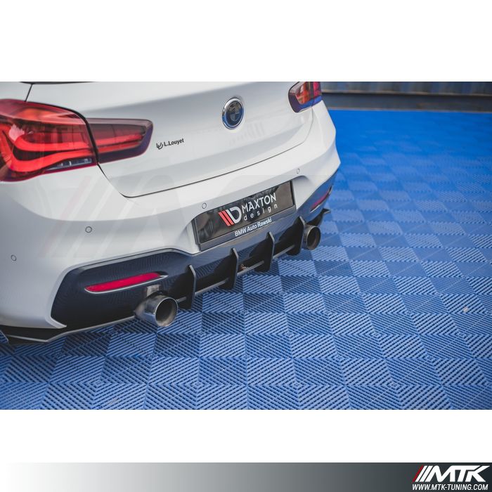 Diffuseur arrière Maxton pour BMW F20 F21 Pack M Phase 2 2015>2019