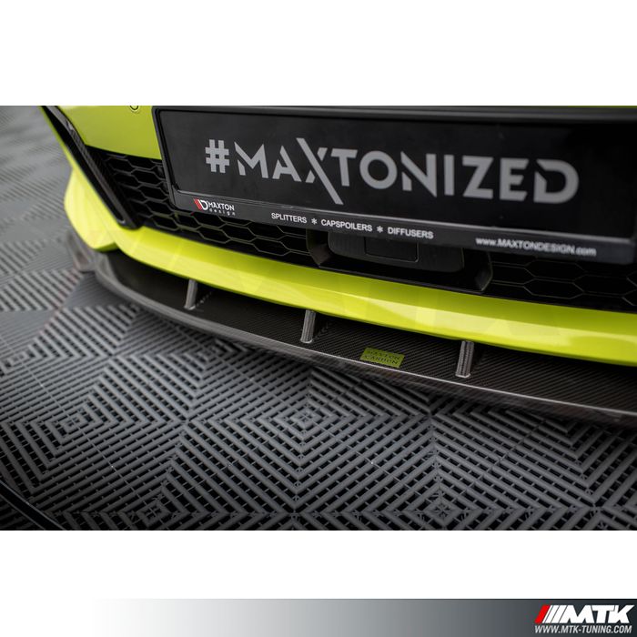 Lame pare choc avant carbone pour BMW M135i - MAXTON CARBON