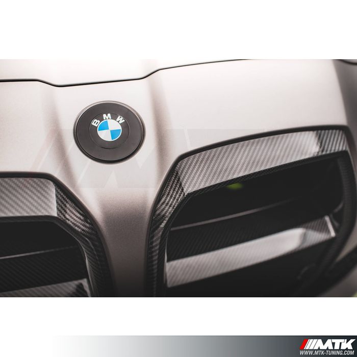 Calandre pour BMW M4 G82 en véritable carbone