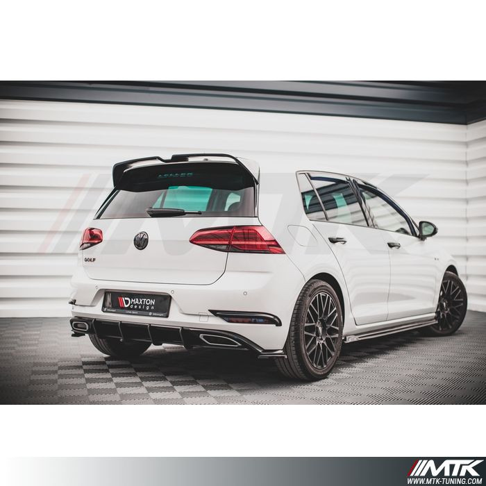 Diffuseur arrière Maxton pour VW Golf 7 Phase 2 2017-2020 R-Line