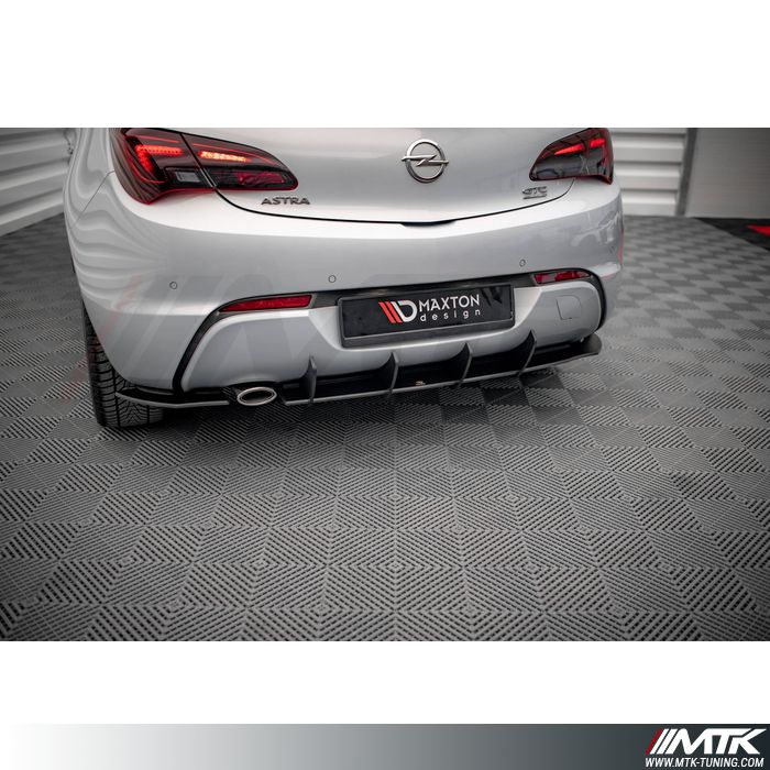 Diffuseur arrière Maxton pour Opel Astra J 2011-2018 OPC-Line