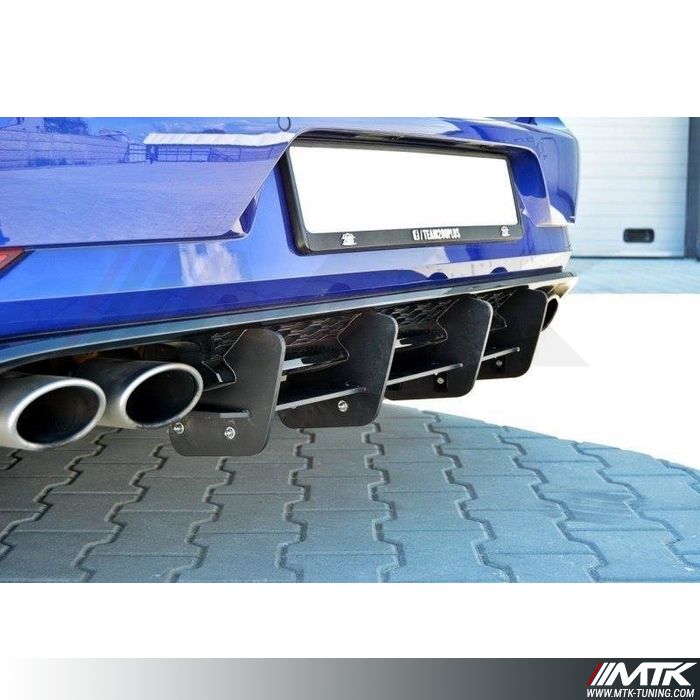Diffuseur arrière Maxton pour VW Golf R 7 Phase 2 2017-2020 R