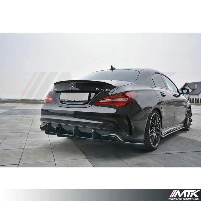 Diffuseur arrière Maxton pour Mercedes CLA 45 AMG C117 Phase 2 2017 ...