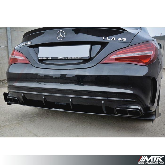 Diffuseur arrière Maxton pour Mercedes CLA 45 AMG C117 Phase 2 2017 ...
