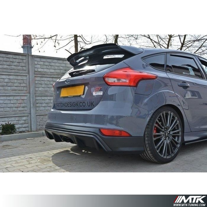 Diffuseur arrière Maxton pour Ford Focus MK3 Phase 2 2015-2018 ST