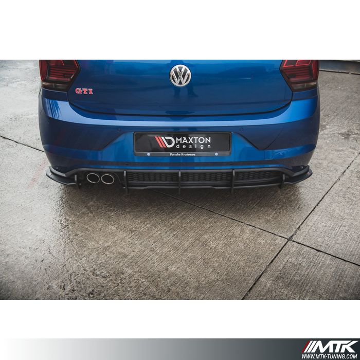 Diffuseur arrière Maxton pour VW Polo GTI AW 2017-2021 Phase 1