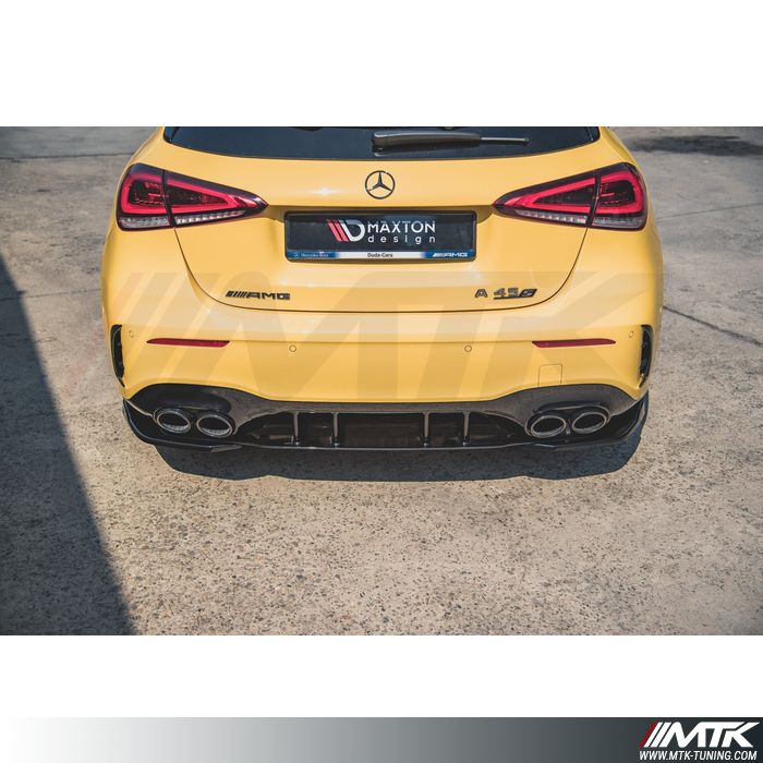 Splitters arriere Maxton pour Mercedes A45 AMG W177 Depuis 2019 Pack Aero