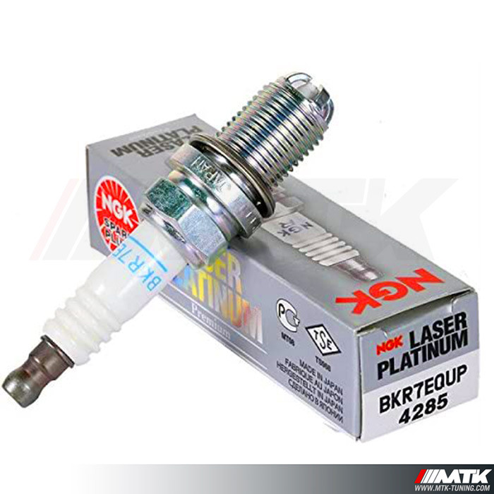 Bougie NGK Laser platinium BKR7EQUP - Mini cooper S JCW R50 R53 R52 ...