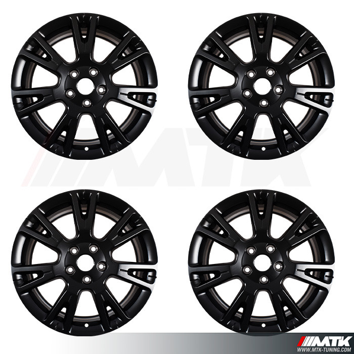 Jante alu Renault Clio CUP 17 pouces clio 3 RS Noir MAT