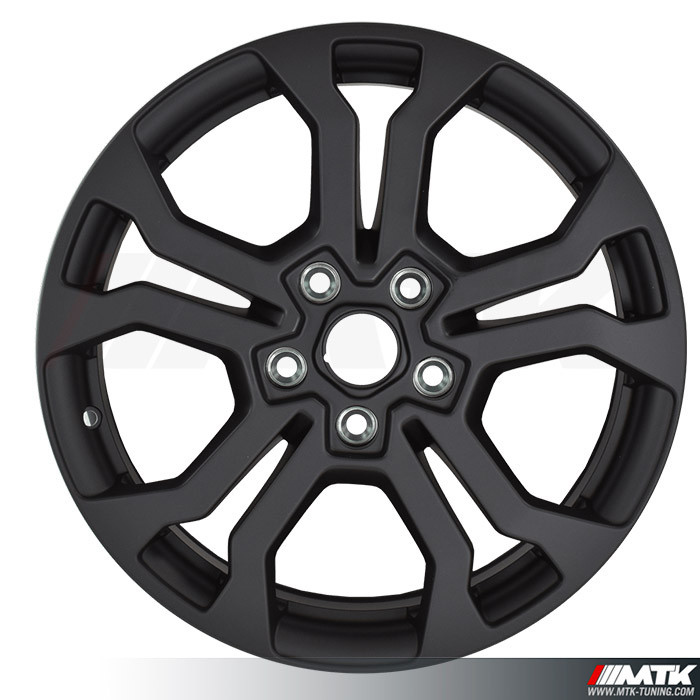 Jante alu Renault Clio 4 RS CUP 17 pouces clio 4 RS Noire mat