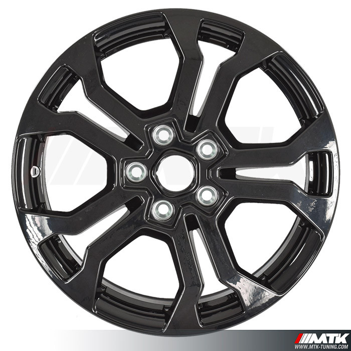 Jante alu Renault Clio 4 RS CUP 17 pouces clio 4 RS Noire Brillant mat