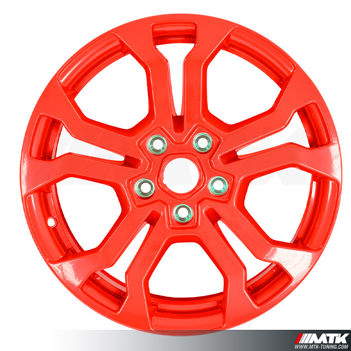 Jante alu Renault Clio 4 RS CUP 17 pouces clio 4 RS Rouge Brillant