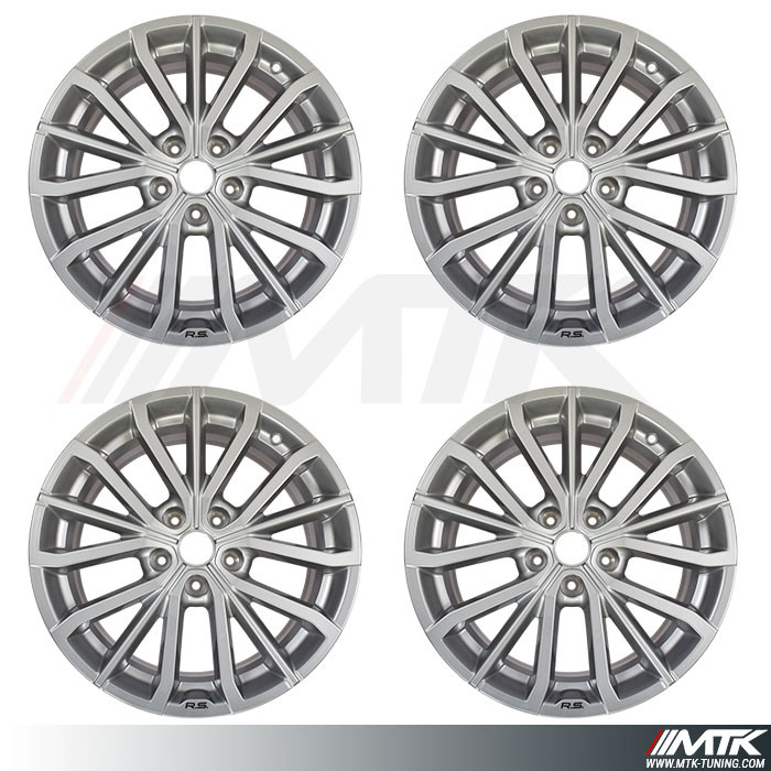 Jante TROPHY 18 pouces Clio 4 RS 7.5X18 ET55 Renault Clio 4 RS Gris ...