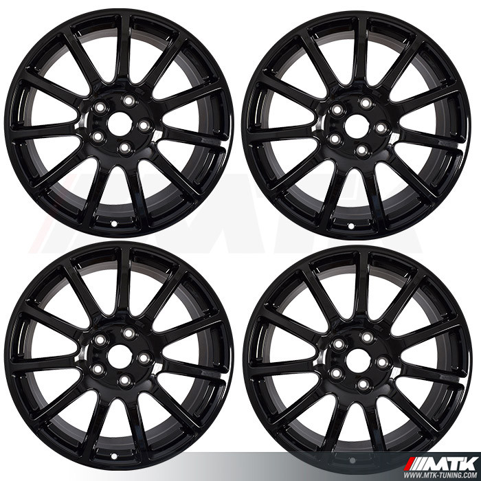 Jante alu Renault Sport Turini Noir 19 pouces Megane 3 RS Trophy-R