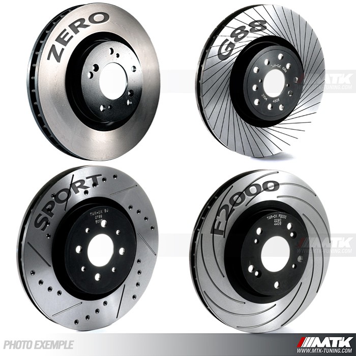Disques Avant TAROX 320x28 pour Renault Clio 4 RS