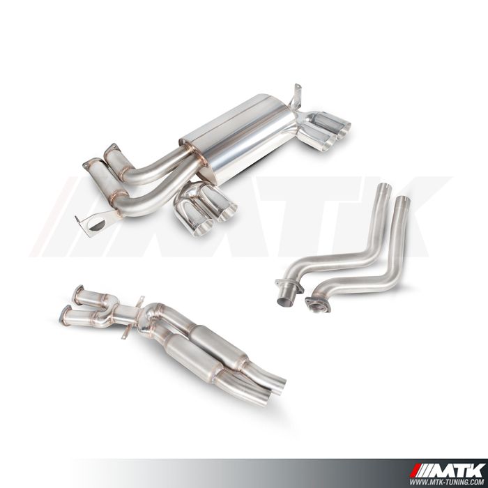 Catback Scorpion Ligne échappement inox pour BMW M3 E46 3.2 coupé et cabrio
