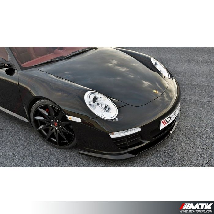 Lame pare choc avant Maxton pour Porsche 911 type 997
