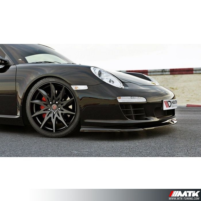 Lame pare choc avant Maxton pour Porsche 911 type 997
