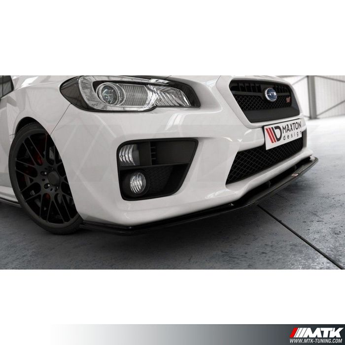 Lame pare choc avant Maxton pour Subaru Impreza Mk4