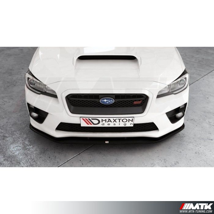 Lame pare choc avant Maxton pour Subaru Impreza Mk4