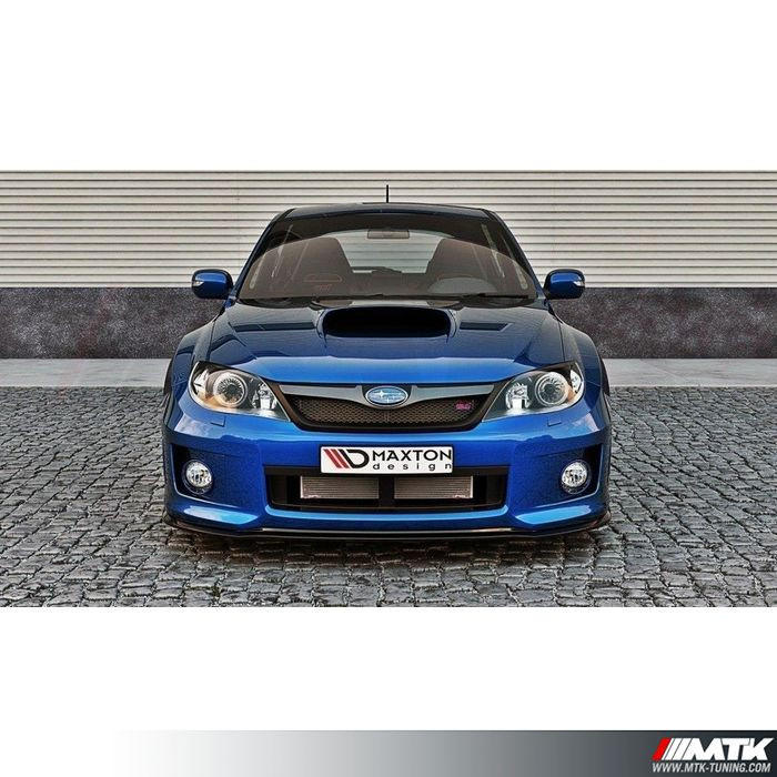 Lame pare choc avant Maxton pour Subaru Impreza Mk3