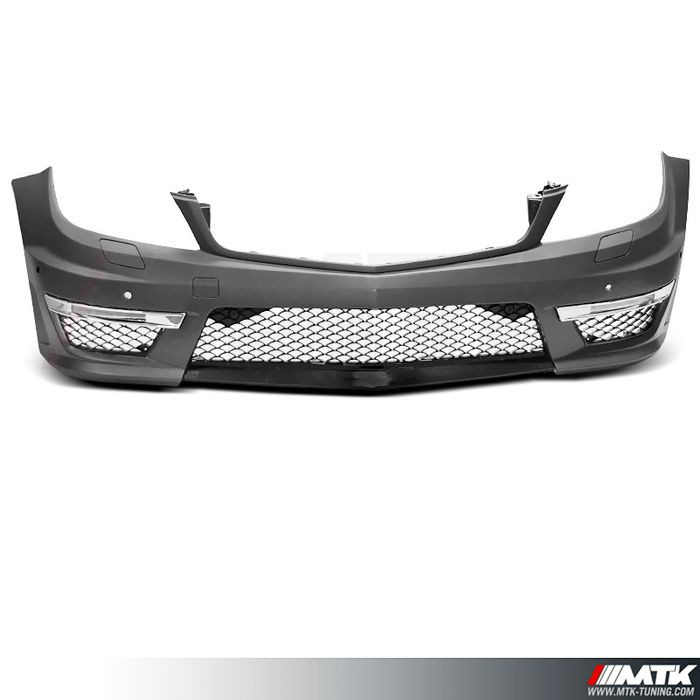 Pare choc avant Mercedes Classe C W204 look AMG par Tuning Tec